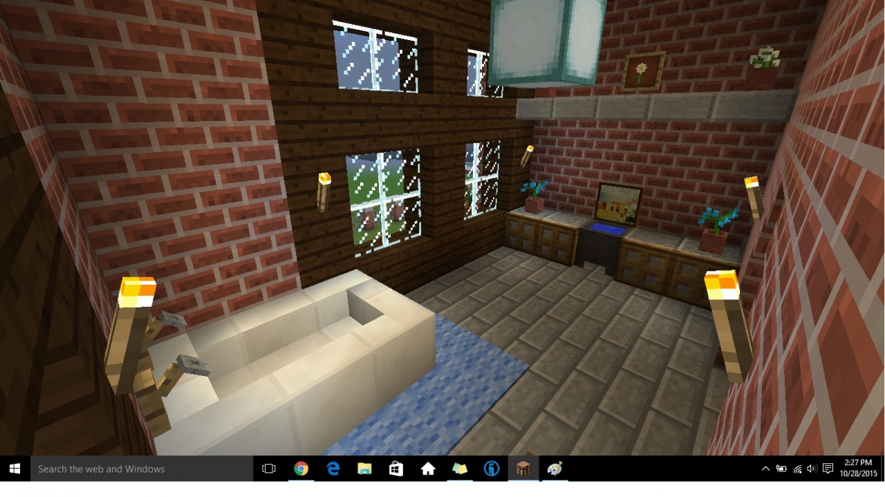 Little Brick House Minecraft Map