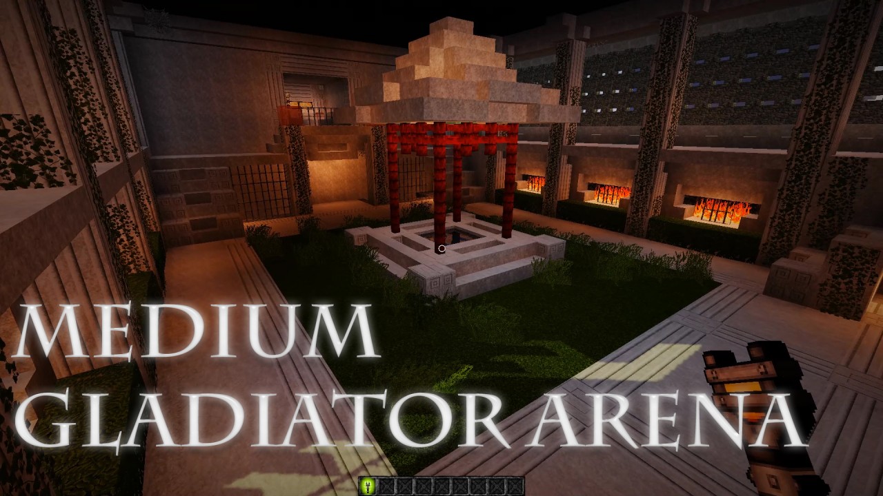 Medium Gladiator Arena Minecraft Map
