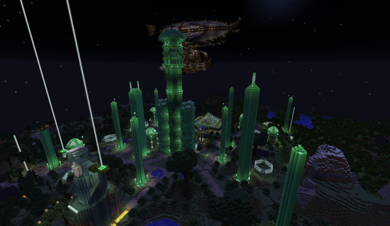 Our World: City: Emerald City Minecraft Map