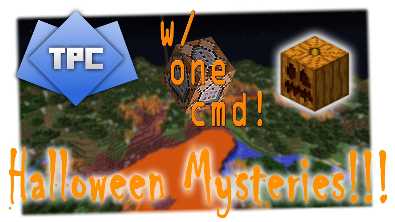 Halloween Mysteries in ONE COMMAND!!! | Minecraft 15w43c Minecraft Map