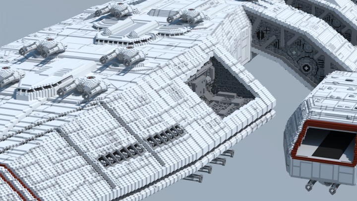 TTC: Briedis Class Battleship Minecraft Map