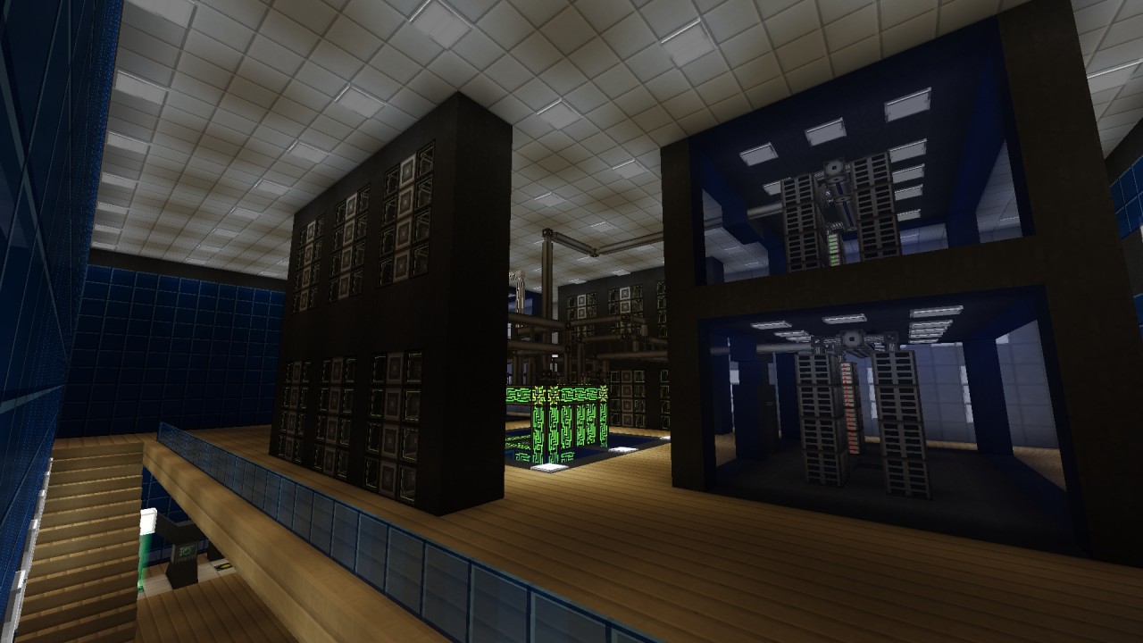 Prometheus Corp. HQ, modern base Minecraft Map