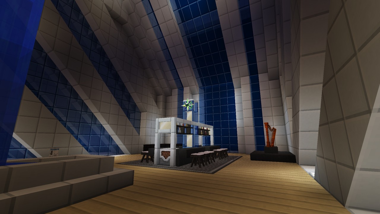 Prometheus Corp. HQ, modern base Minecraft Map