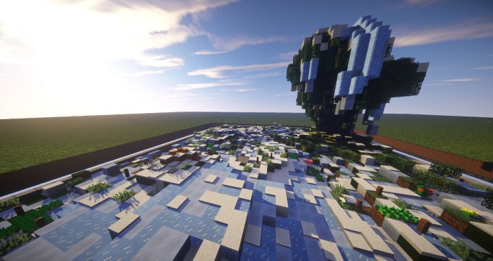 Icy Garden | Build by Team Sublis Minecraft Map