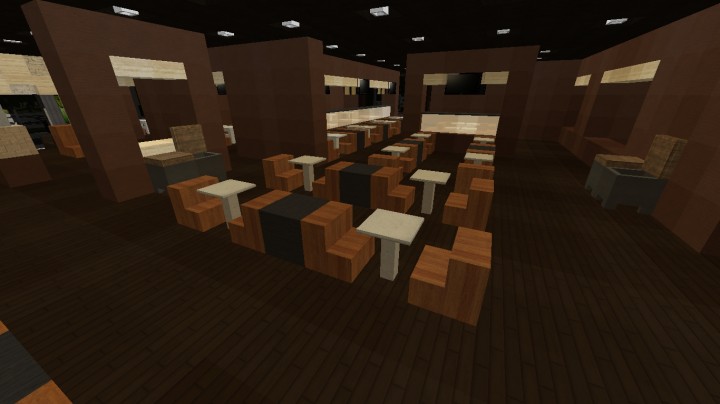 Applebees Interior | ECS Minecraft Map
