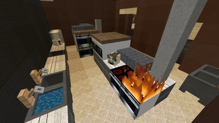 Applebees Interior | ECS Minecraft Map