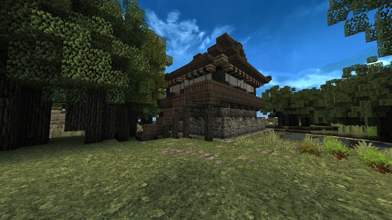 Small Japanese Guard Tower Minecraft Map