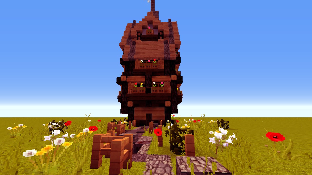 Chimney House Minecraft Map