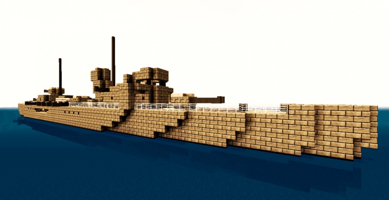 TCS Tarpon 1938 | Custom World War 2 Destroyer, 1:1 scale Minecraft Map