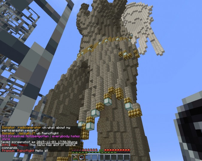 Reaching Angel Minecraft Map