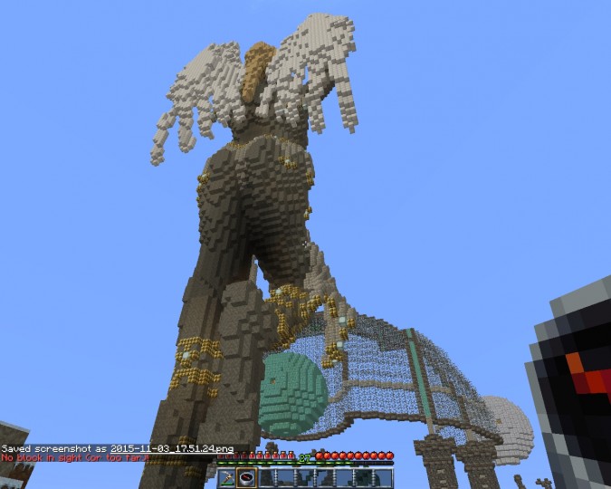 Reaching Angel Minecraft Map