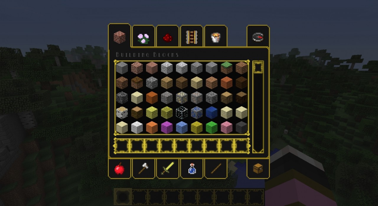 Art Deco GUI Pack Minecraft Texture Pack