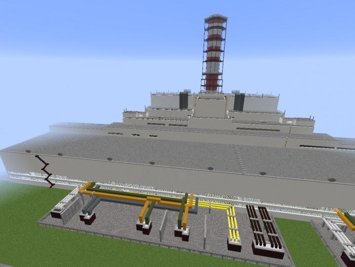 1:1 Chernobyl Nuclear Power Plant 1985 Minecraft Map