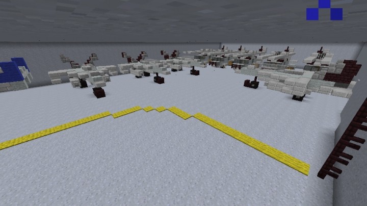 USS Nimitz Aircraft Carrier - CVN 68 (1:1 scale) Minecraft Map