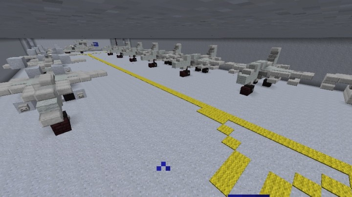 USS Nimitz Aircraft Carrier - CVN 68 (1:1 scale) Minecraft Map