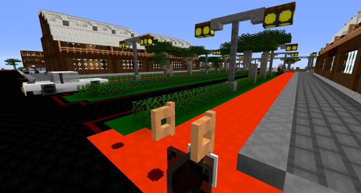 Neighbourhood - 2 side streets Minecraft Map