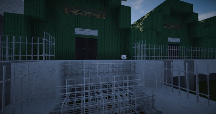 Military Barracks Minecraft Map