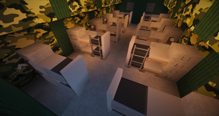 Military Barracks Minecraft Map