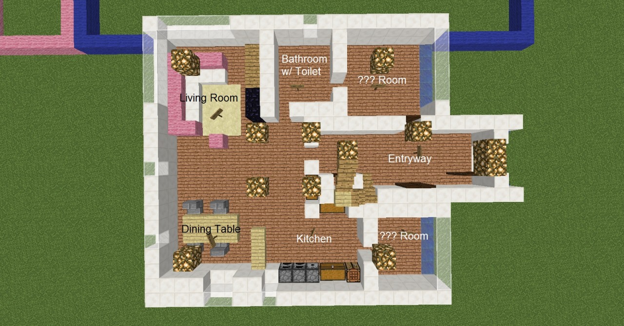 Megaman Battle Network - Lan's House (Anime Ver.) Minecraft Map