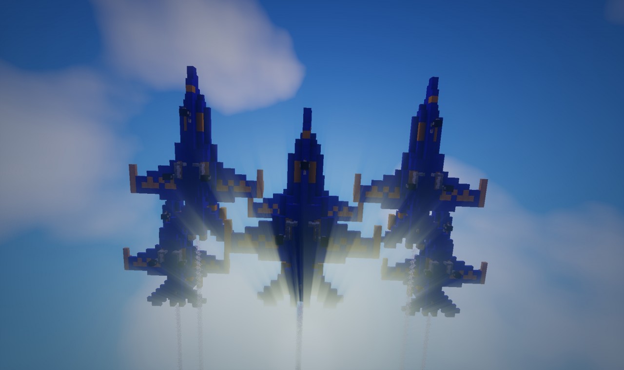 F/A-18 Blue Angels Minecraft Map