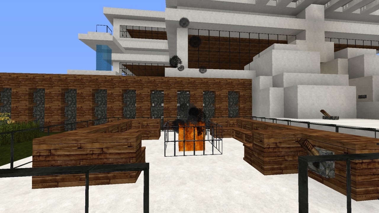 my first redstone smart house MC 1.8 Minecraft Map