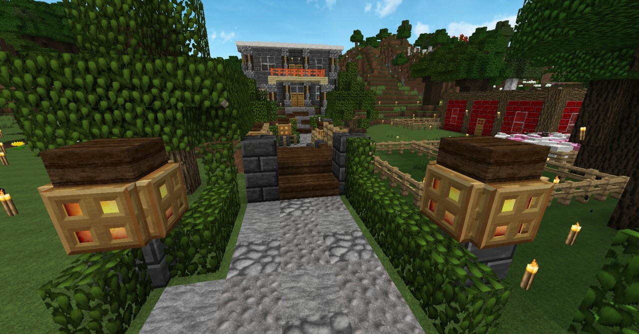 Modern Moded House Minecraft Map