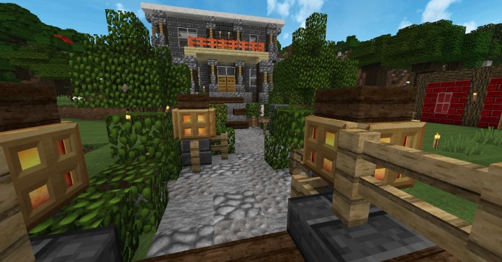 Modern Moded House Minecraft Map