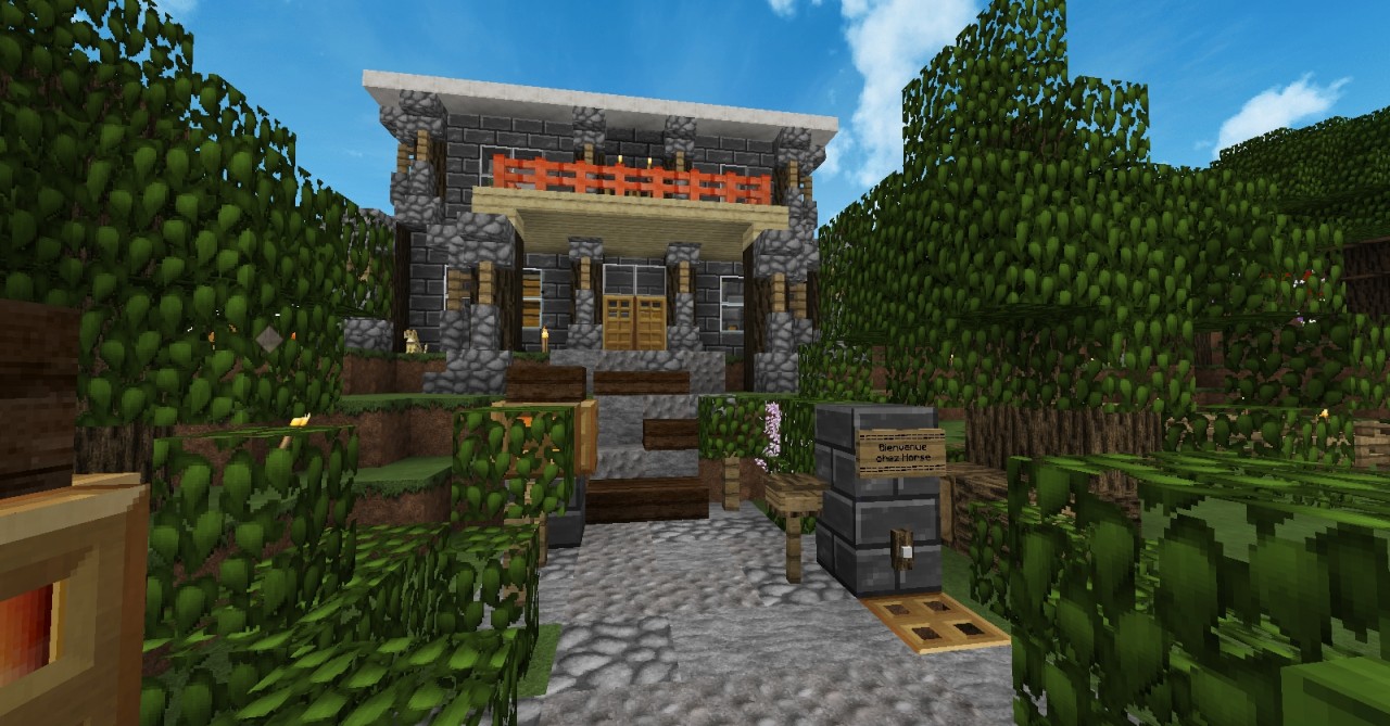 Modern Moded House Minecraft Map