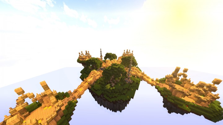 -=Sky Islands Spawn=- Minecraft Map