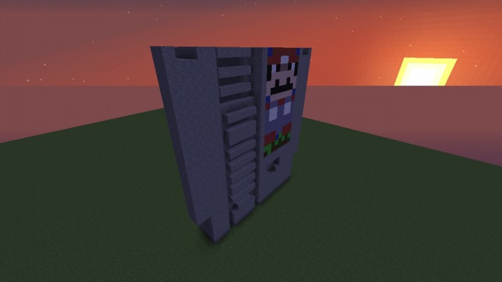 Nintendo Entertainment System Cartridge Minecraft Map