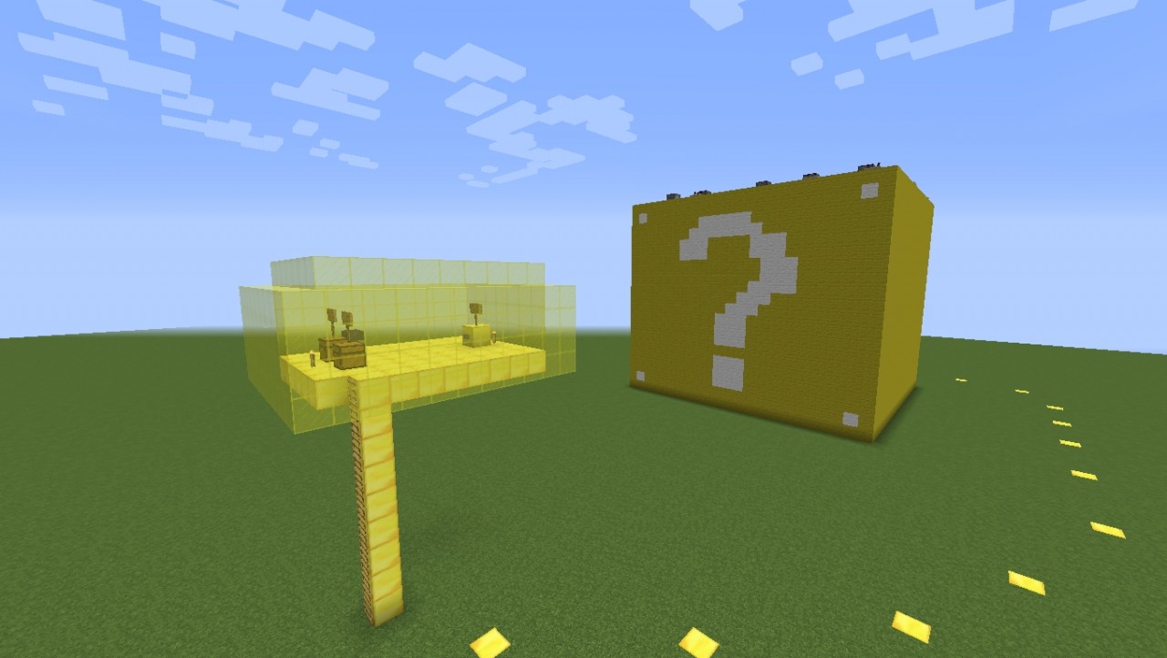 Burning Lucky Block Race(See description) Minecraft Map