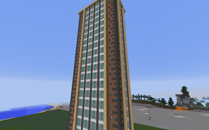 City office building Minecraft Map