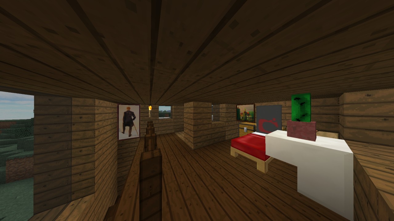 Modern House+Survival Minecraft Map