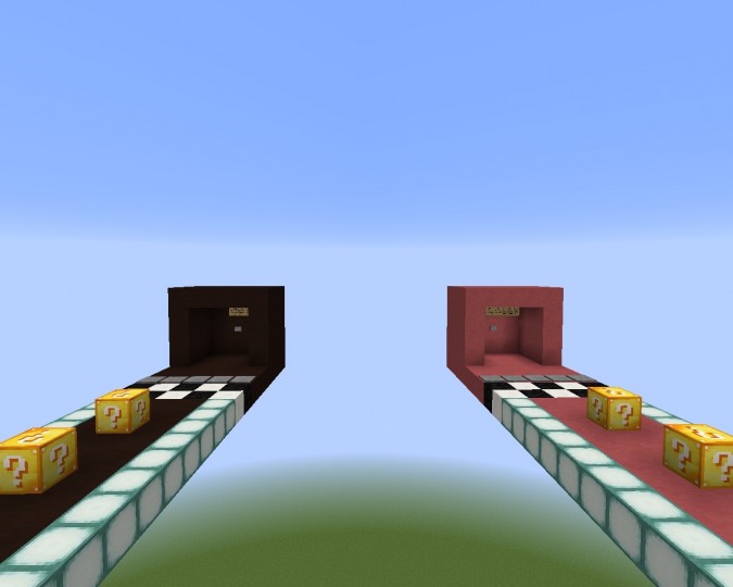 PopularMMOS and GamingWithJen Lucky Block Race!! Minecraft Map