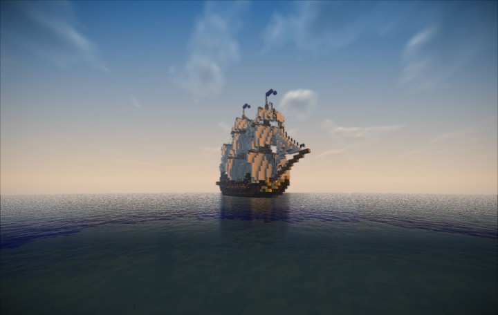 Minecraft | Medieval ship Minecraft Map