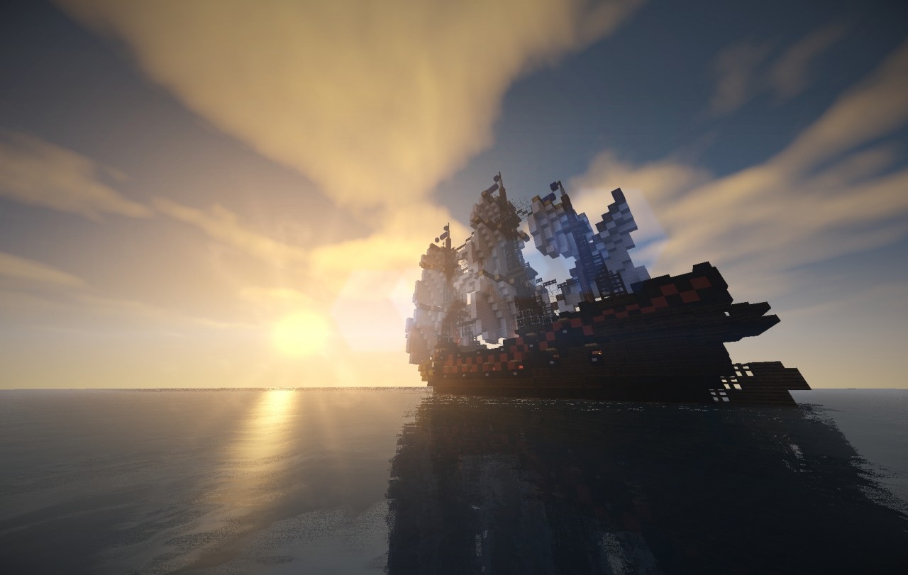 Minecraft | Medieval ship Minecraft Map