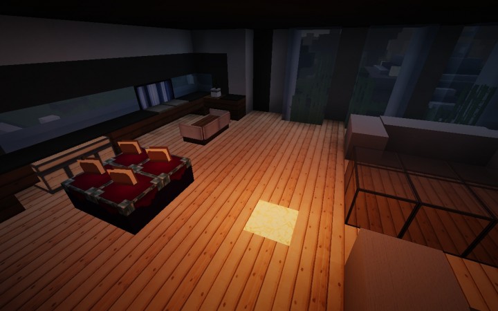 Darkwood Forest Modern Mansion Minecraft Map