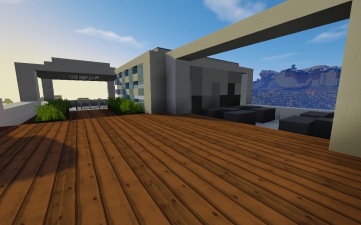 Darkwood Forest Modern Mansion Minecraft Map