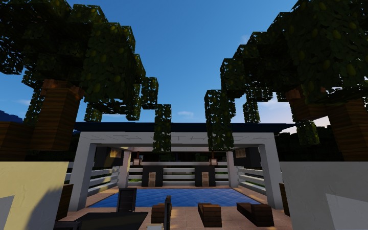 Darkwood Forest Modern Mansion Minecraft Map