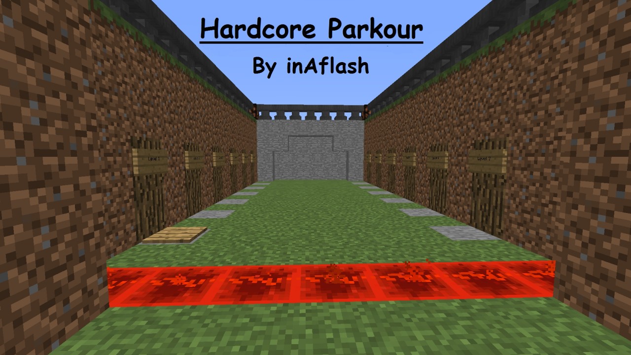 Hardcore Parkour Minecraft Map