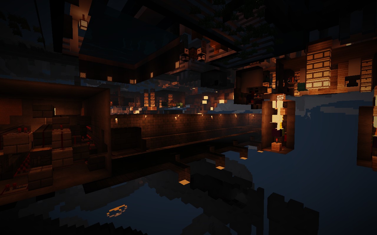 Darkwood Forest Modern Mansion Minecraft Map