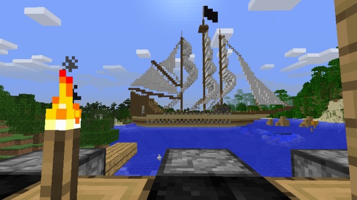 [Mutiplayer] Epic Ship Battle Minecraft Map