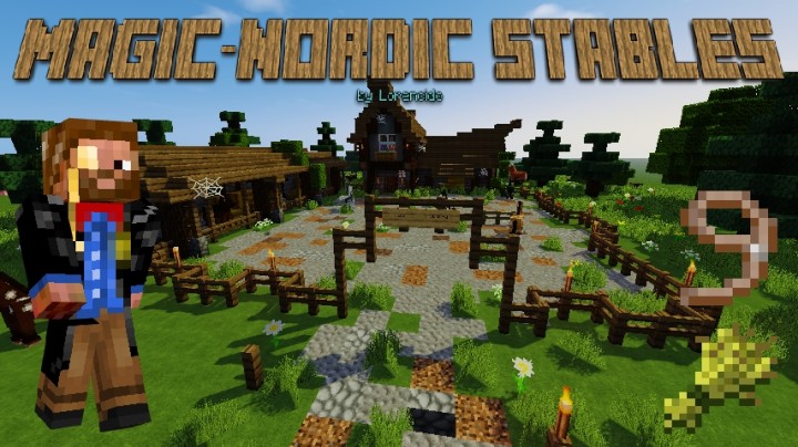 Magic-Nordic Stables Minecraft Map