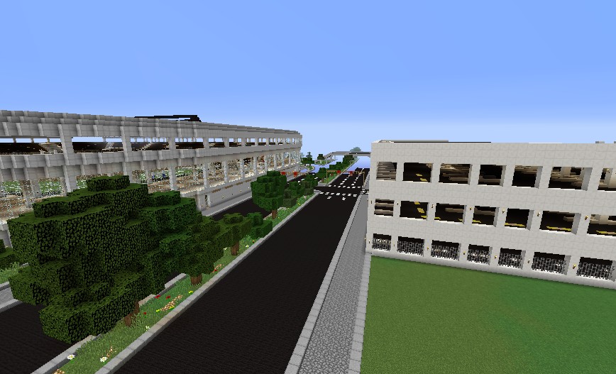 Rugby Stadium Minecraft Map
