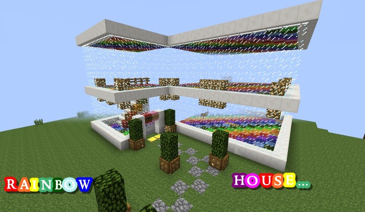 RAiNboW hoUSe Minecraft Map