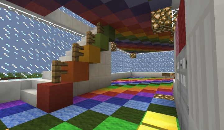 RAiNboW hoUSe Minecraft Map