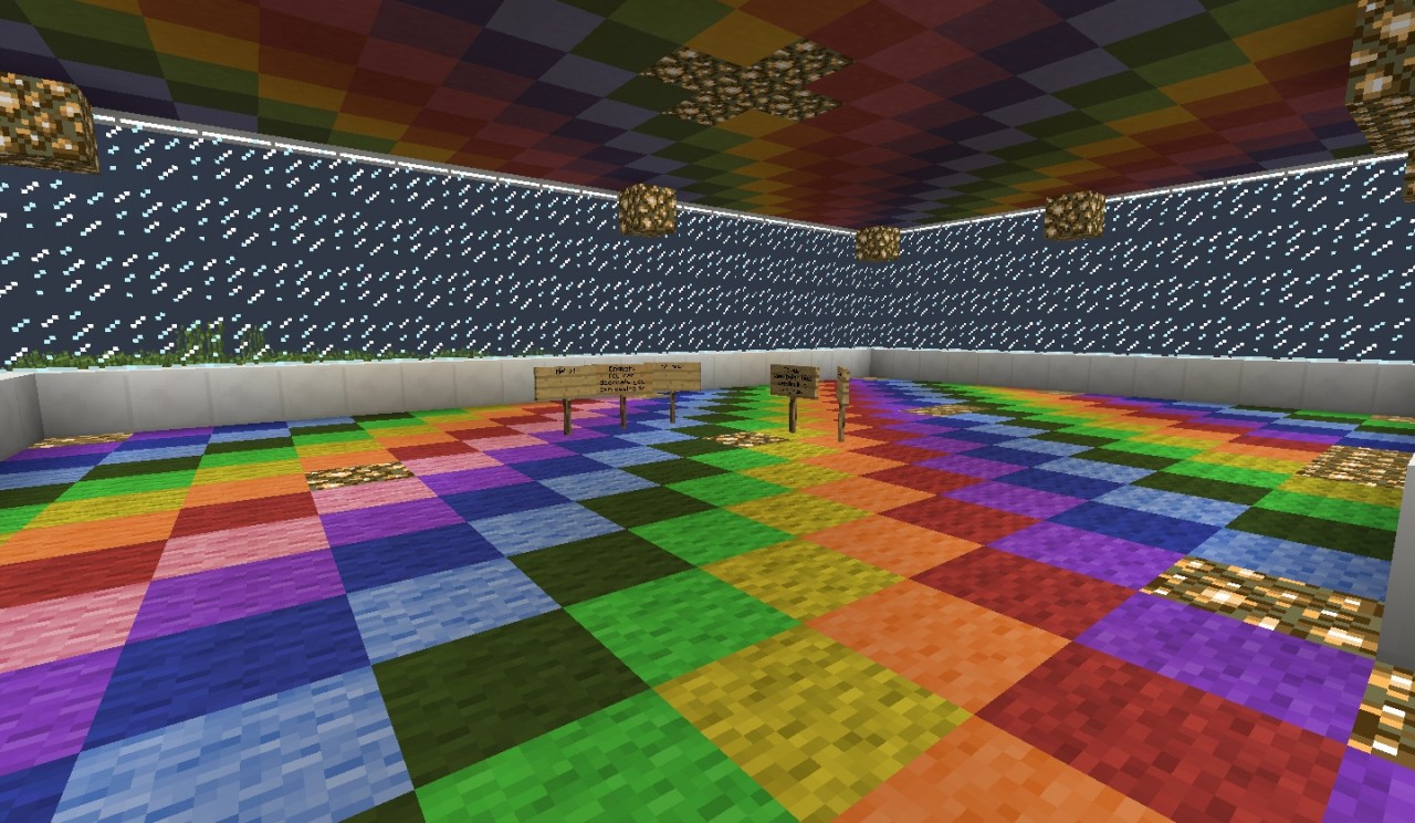 RAiNboW hoUSe Minecraft Map