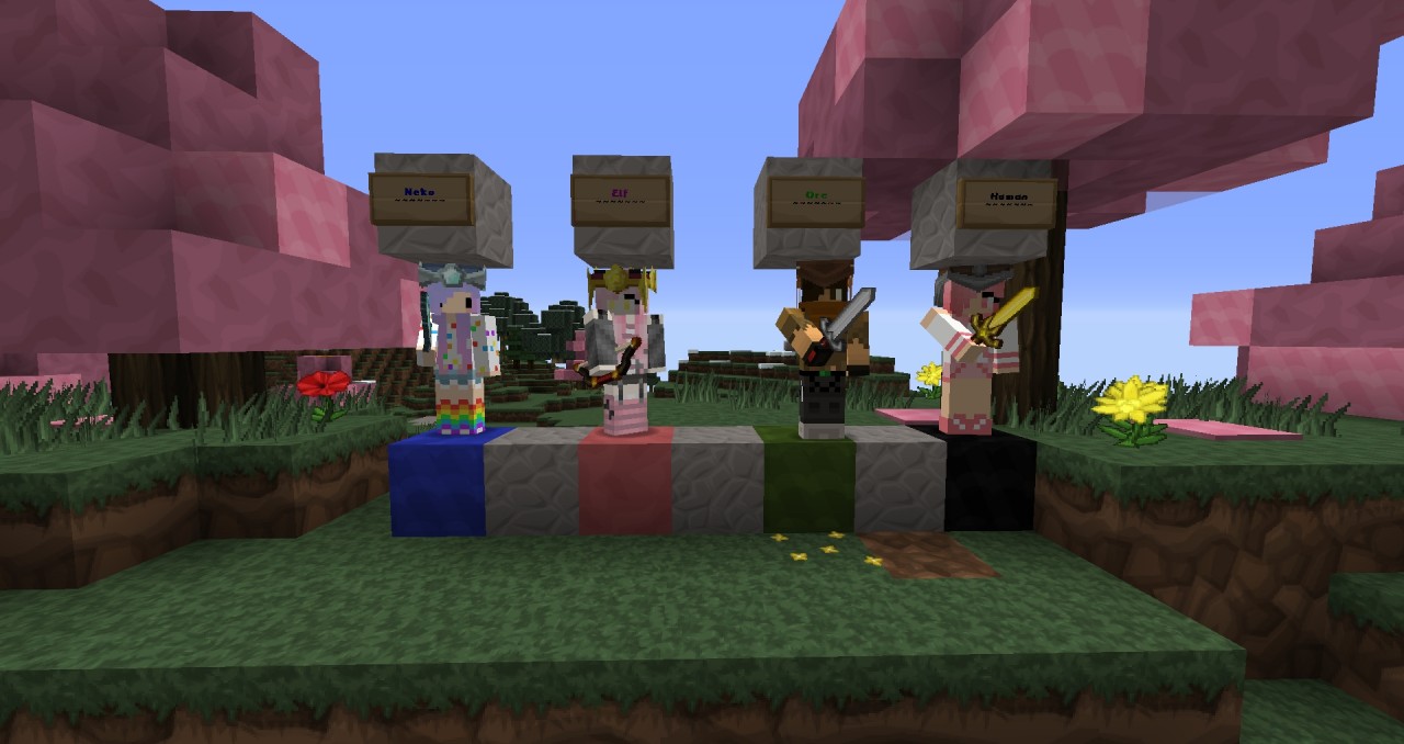 LunarCraft - RPG Server ~ Races ~ Classes Minecraft Server