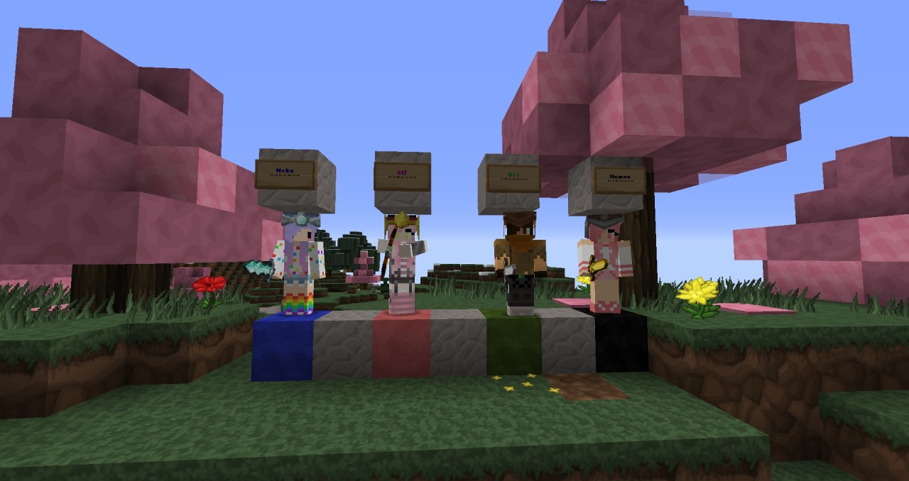 LunarCraft - RPG Server ~ Races ~ Classes Minecraft Server