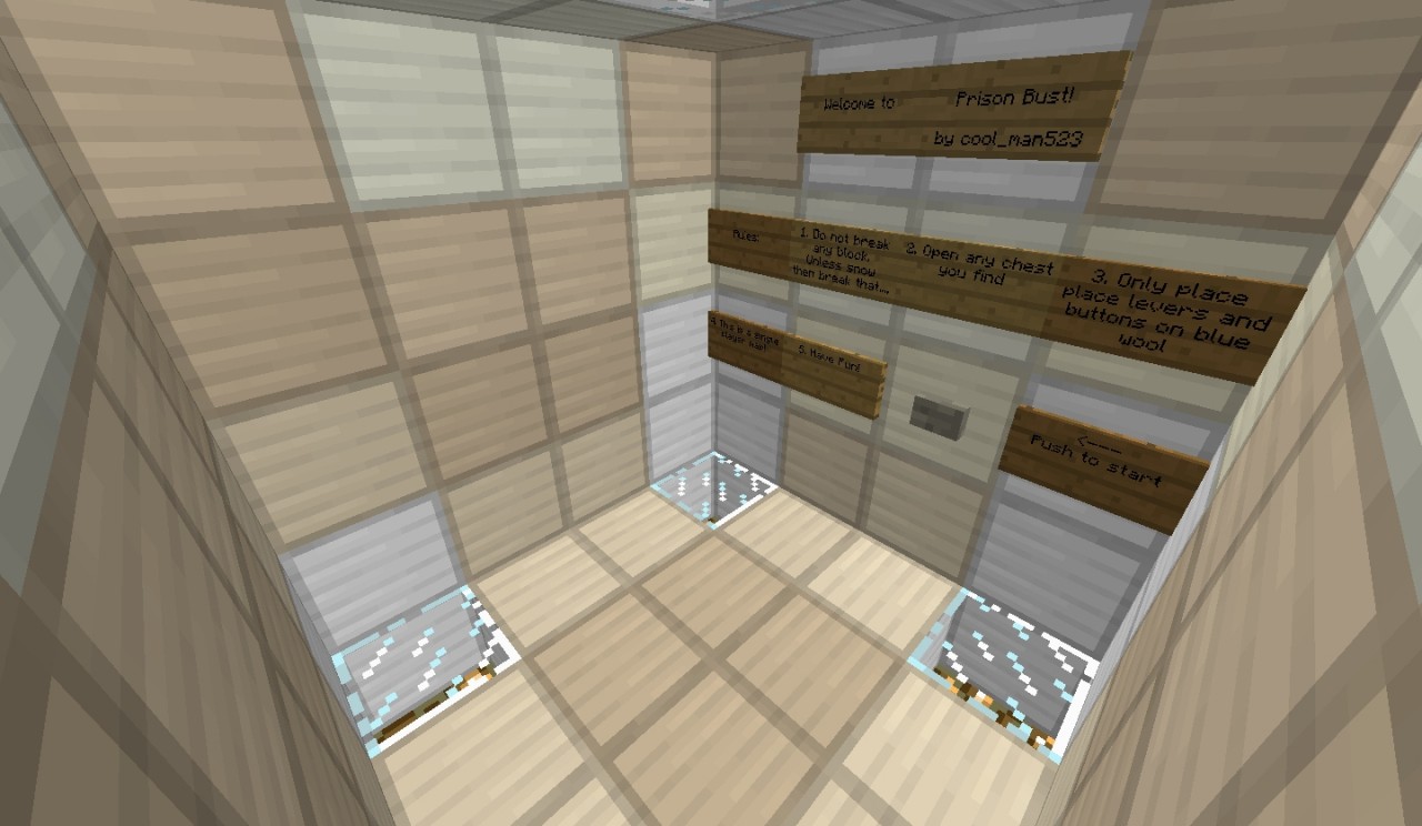 Prison Bust! Minecraft Map